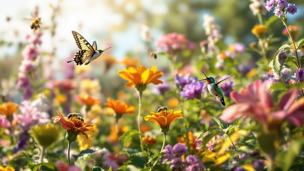 How to Attract Bees Hummingbirds and Butterflies to Your Garden ...