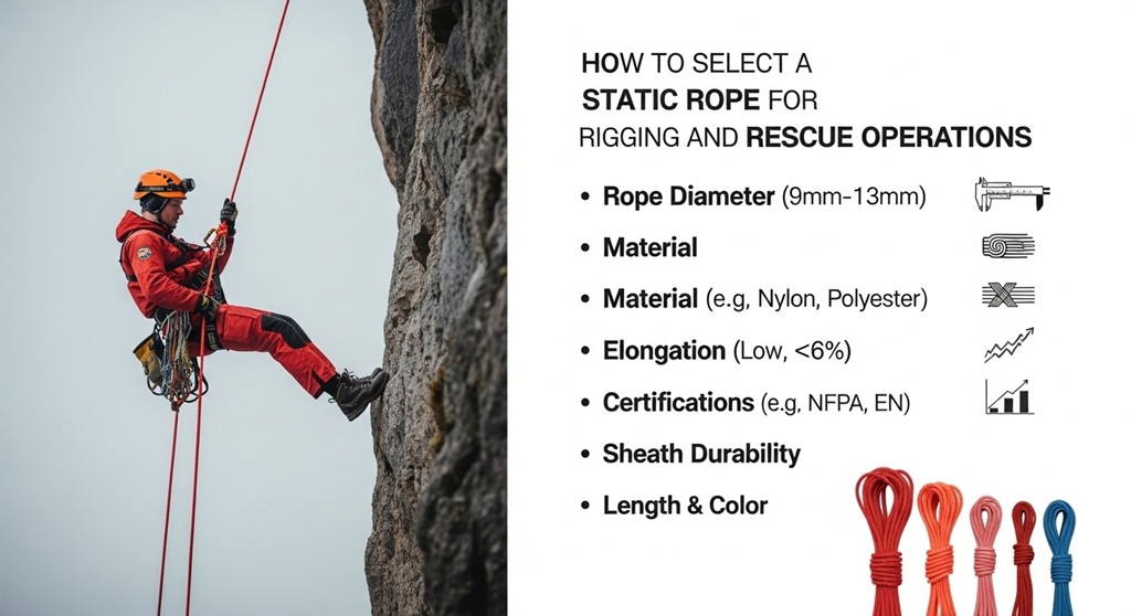 How to Select a Static Rope for Rigging and Rescue Operations - Accure Home